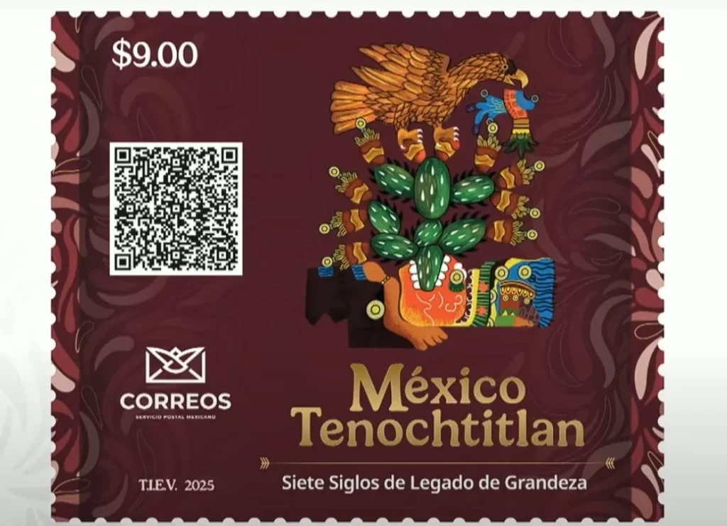 Clara Brugada presenta timbre postal conmemorativo por la fundación de ...